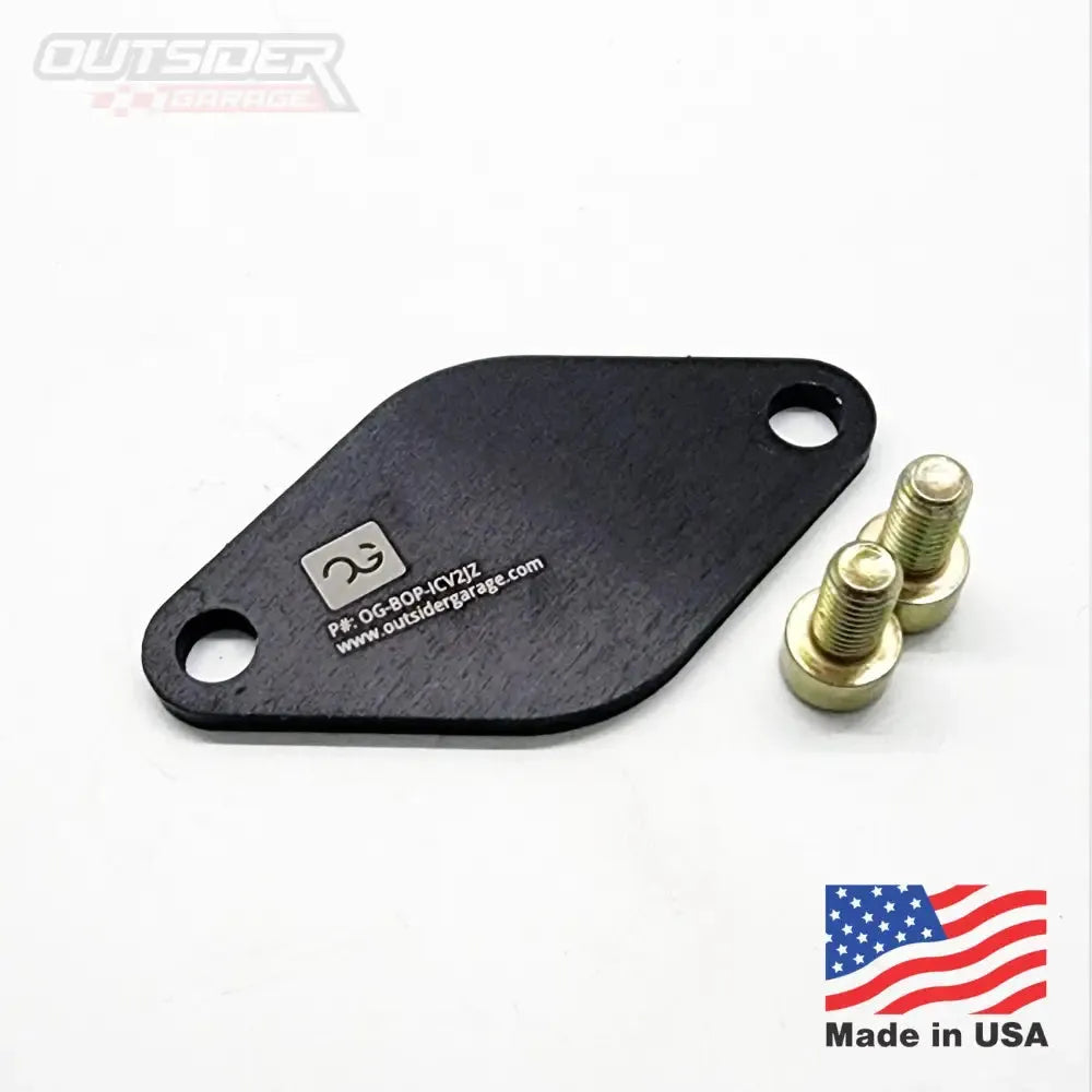 Toyota 2JZ Idle Air Control (IACV) Block off Plate | Outsider Garage